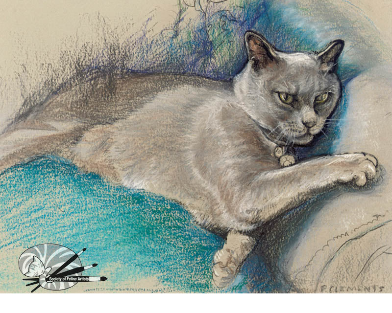 Gracie - Limited Edition Print – Society Of Feline Artists Gallery
